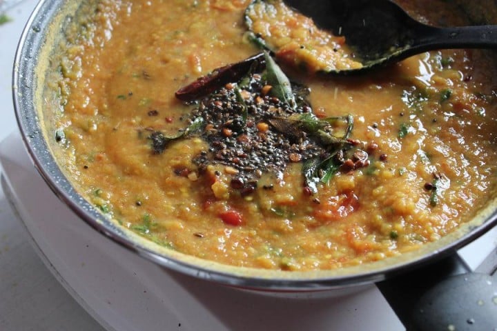 Tomato Pappu Recipe, How to Make Andhra Tomato Dal Recipe with Video