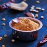 Pappula Podi Recipe - Andhra Roasted Bengal Gram Powder {Video} - Blend ...