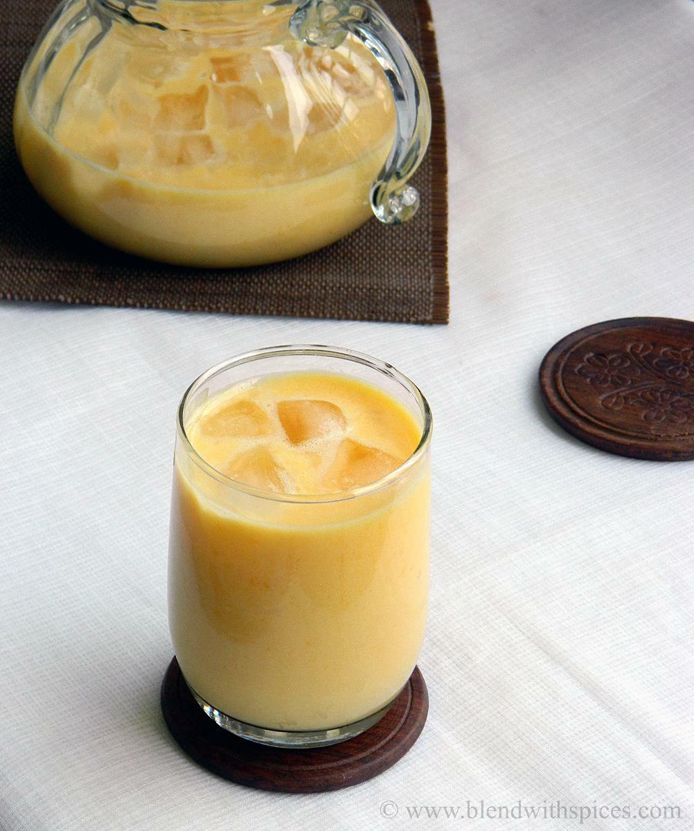 Mango Milkshake Recipe ~ Mango Recipes - Blend with Spices