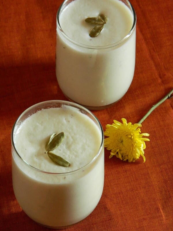 Pear and Cardamom Milkshake Recipe - Blend with Spices