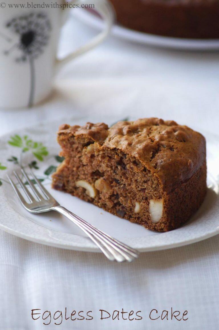 Eggless Date Cake Recipe - Perfect Christmas Cake Alternative!