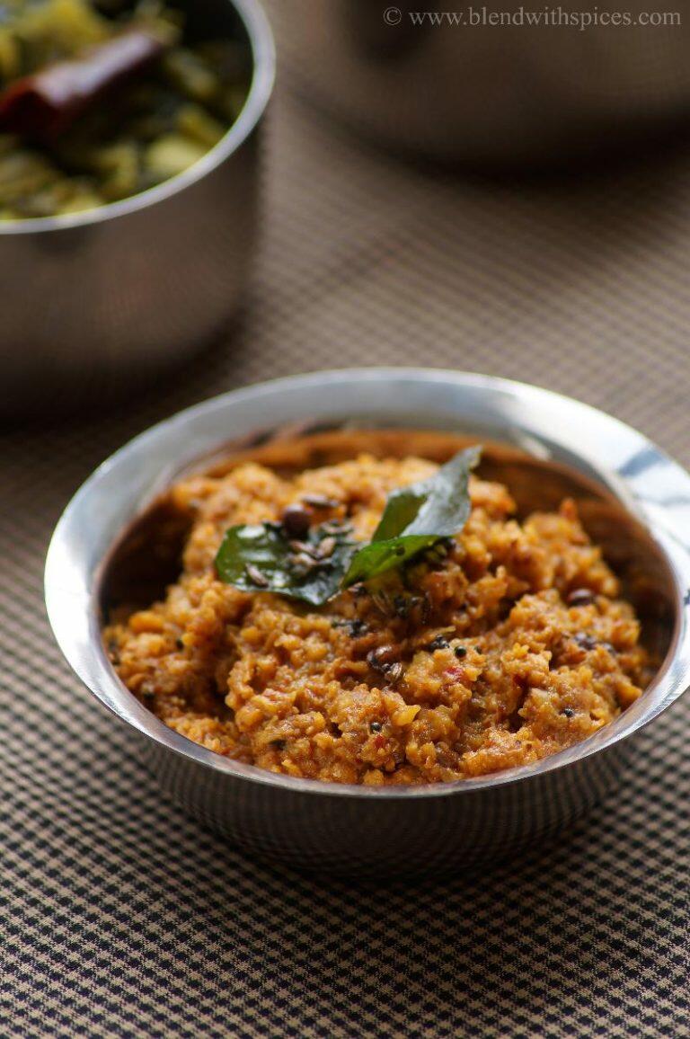 Mullangi Pachadi Recipe - Easy Andhra Style Radish Chutney Recipe