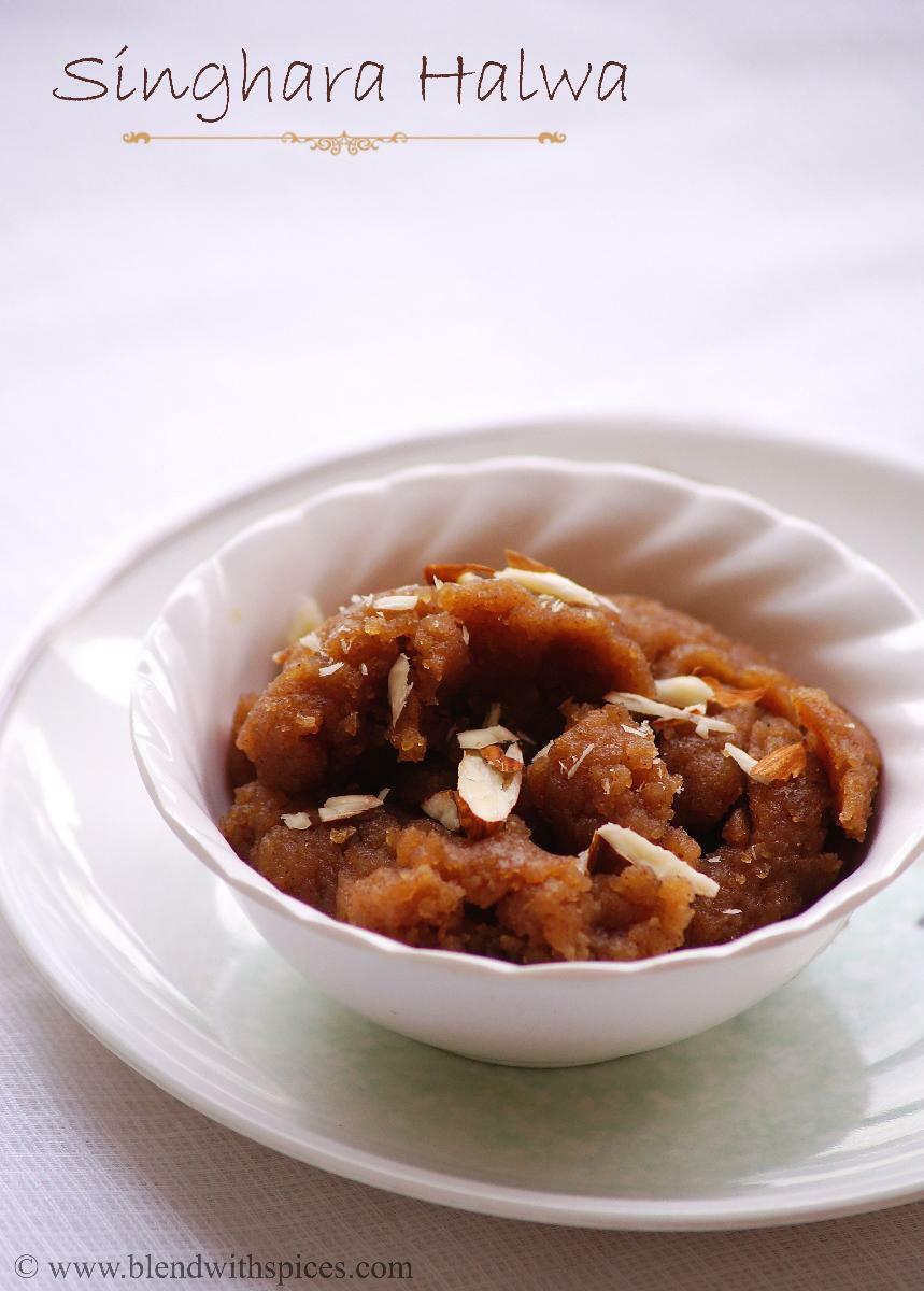 Singhara Halwa Recipe - How to make Singhare Ke Atte Ka Halwa Recipe ...
