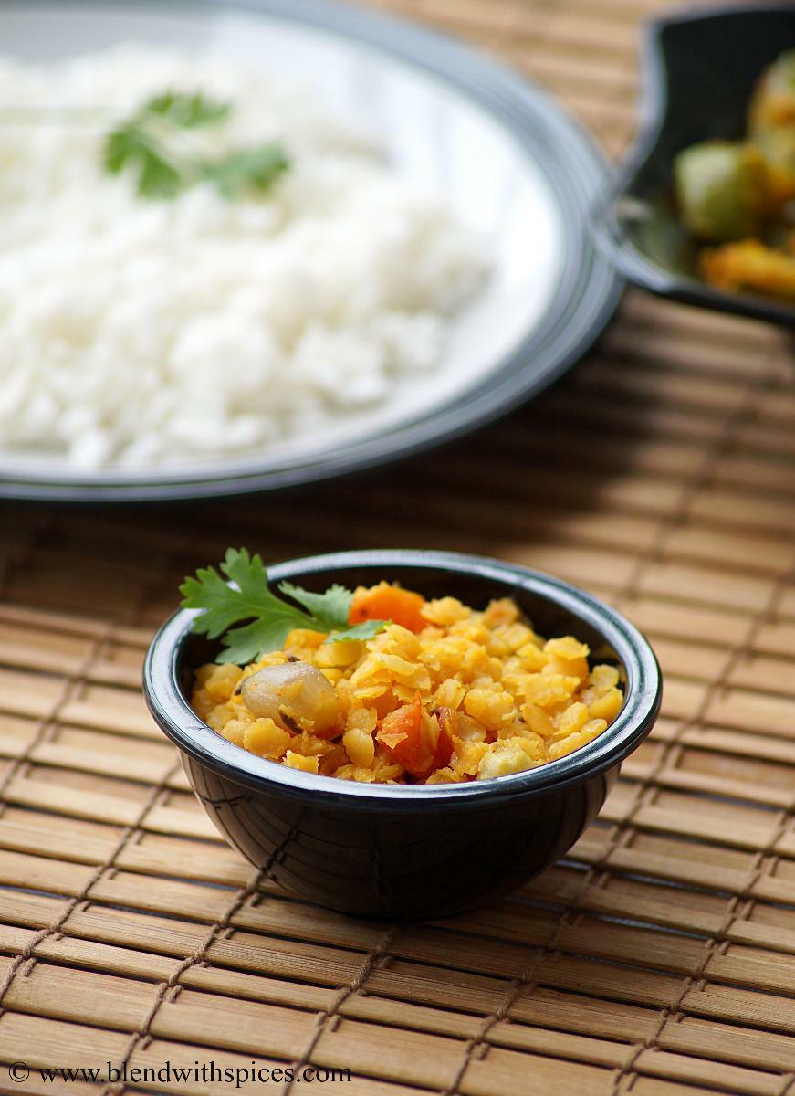 Dal Chenchki Recipe - A Traditional Bengali Dal Recipe - Blend with Spices
