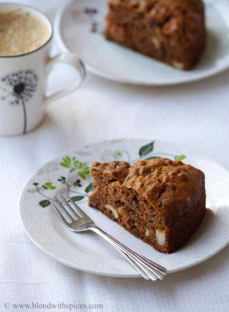 Eggless Date Cake Recipe - Perfect Christmas Cake Alternative!