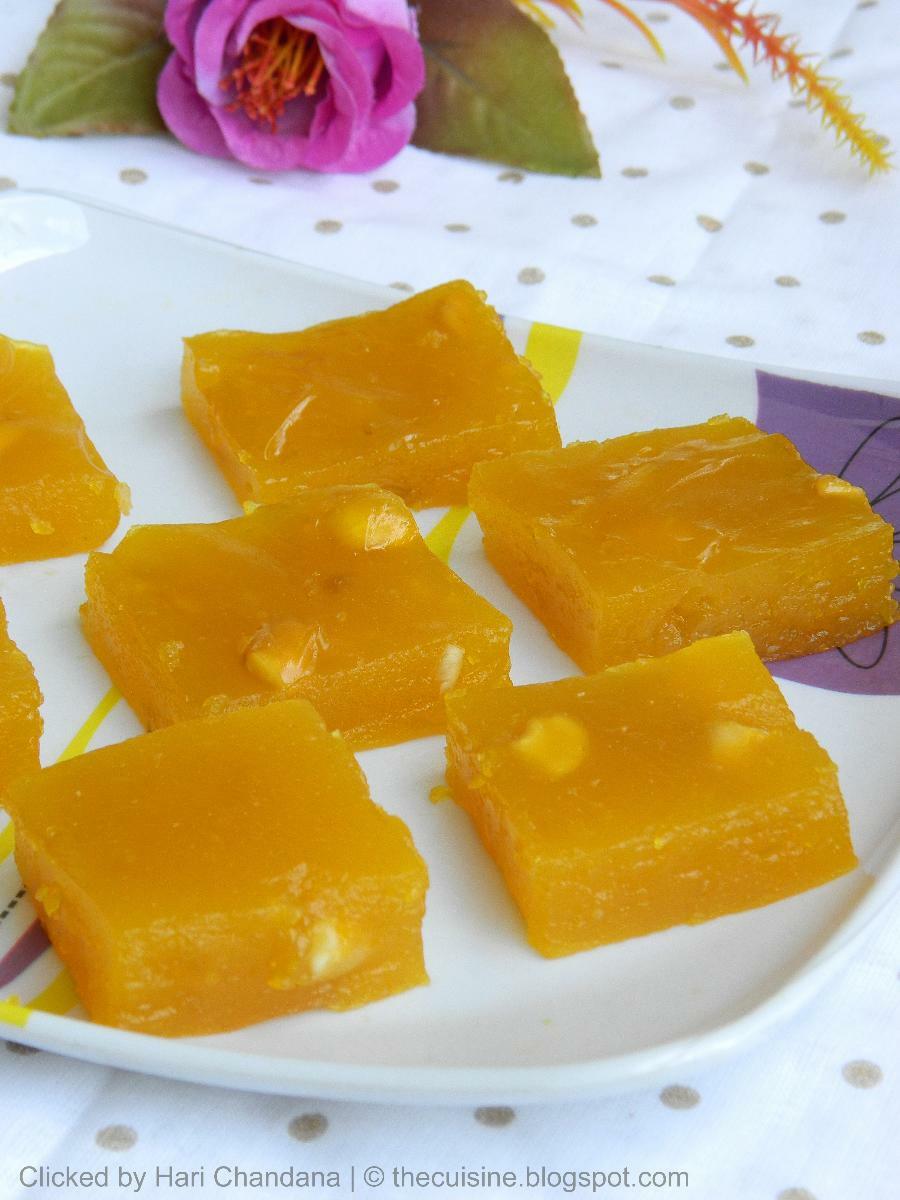 Custard Powder Halwa Recipe - Blend with Spices