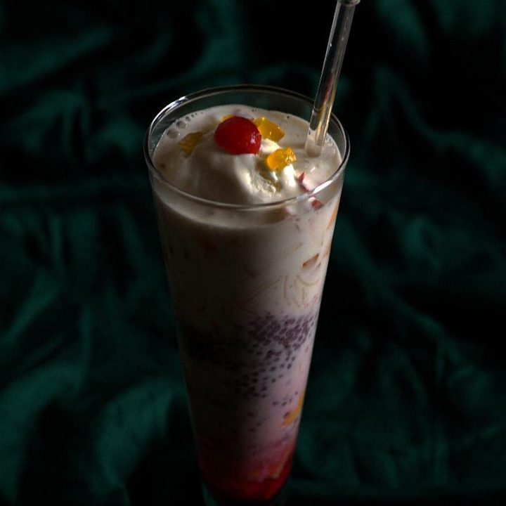 Fruit Falooda Recipe - How to make Mixed Fruit Recipe - Falooda ...