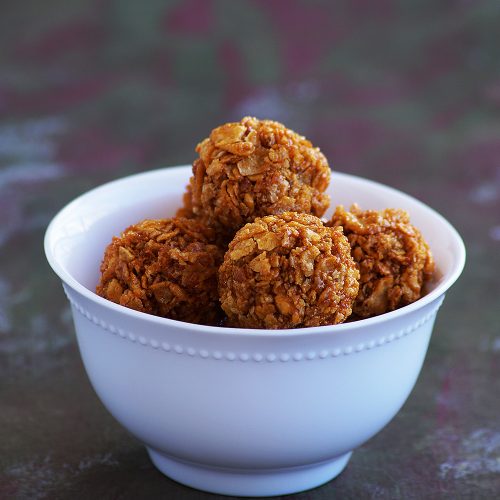Corn Flakes Jaggery Laddu Recipe, Easy Indian Corn Flakes Recipes