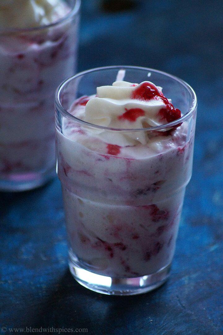 3 Ingredient Raspberry Fool - A Classic British Dessert Recipe