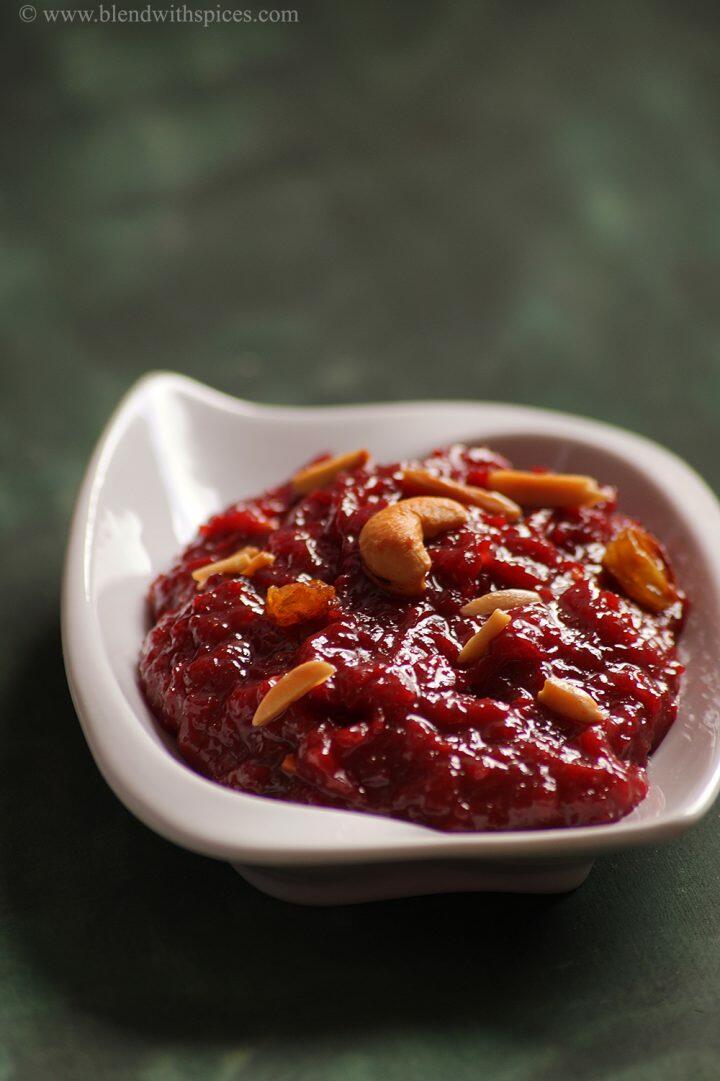 Beetroot Halwa Recipe - How to Make Chukandar Ka Halwa - Halwa Recipes