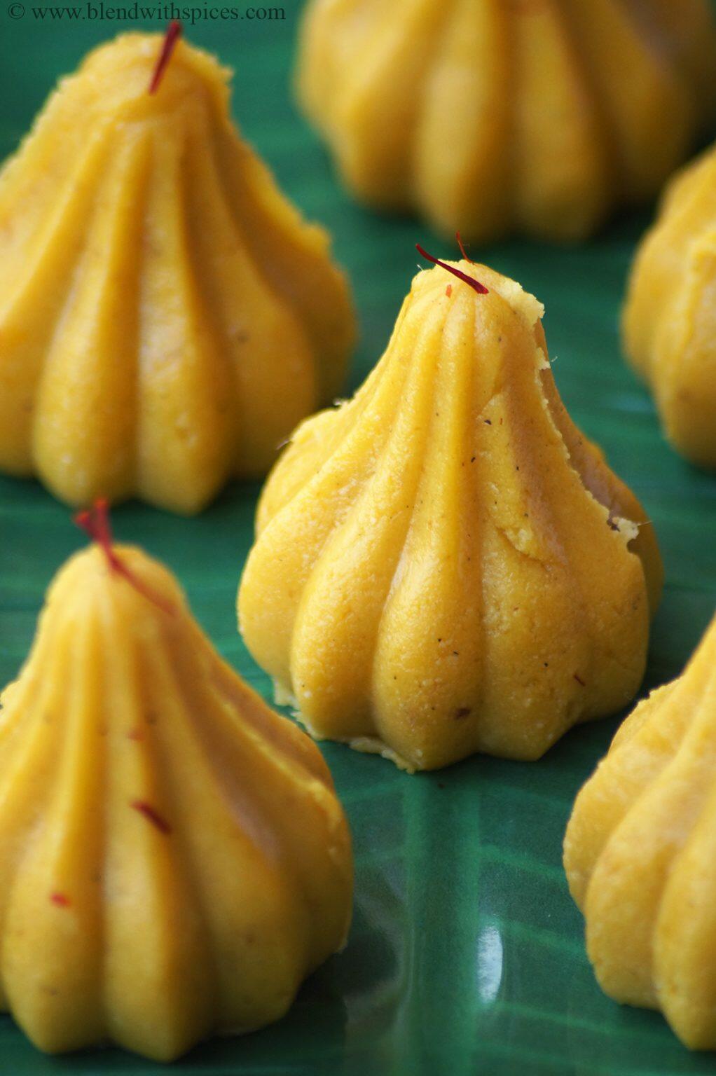 Quick Mango Modak Recipe in 25 Mins - Ganesh Chaturthi Naivedyam
