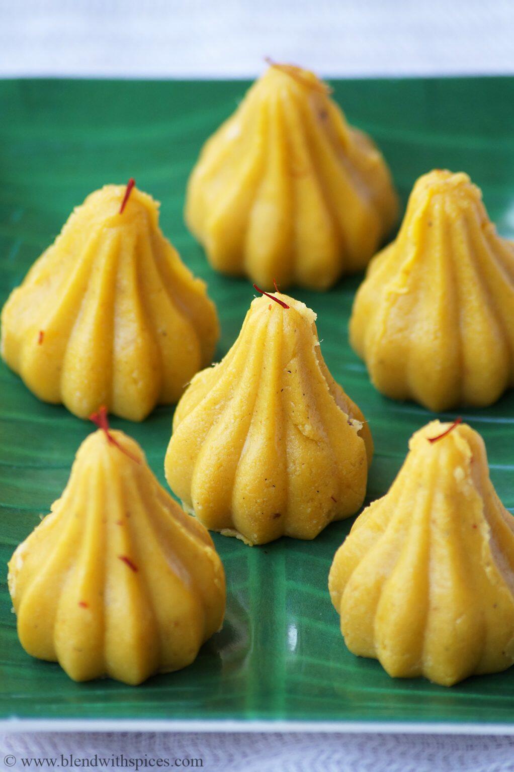 Quick Mango Modak Recipe in 25 Mins - Ganesh Chaturthi Naivedyam