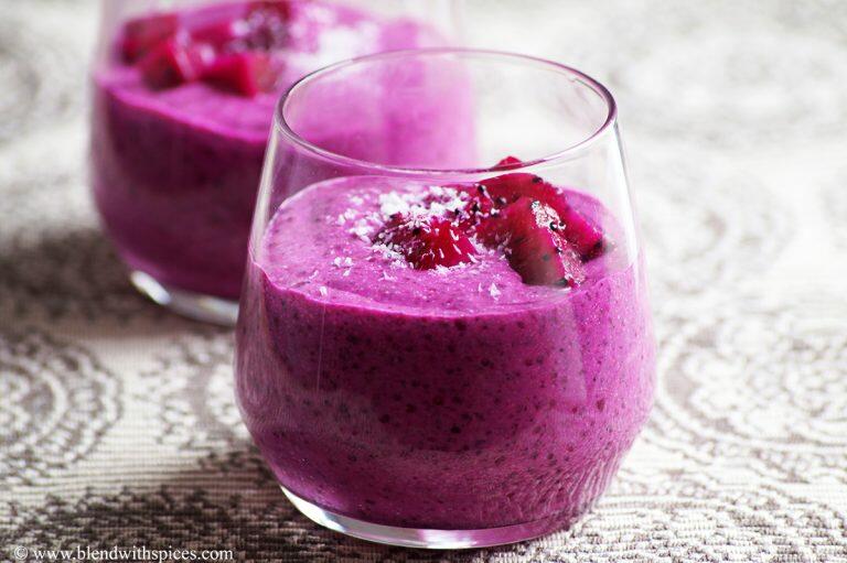 Dragon Fruit Chia Pudding Recipe - Vegan, Easy & 5 Ingredient Breakfast