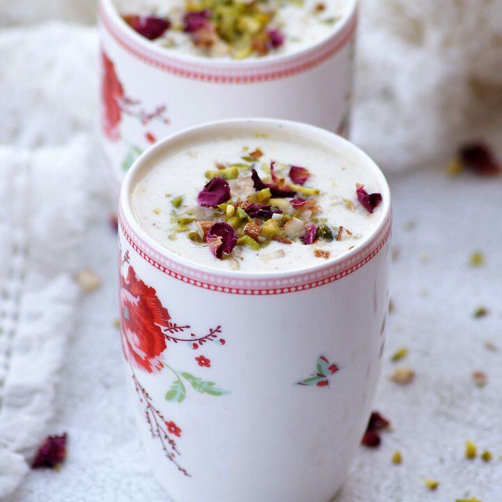 Thandai Lassi Recipe