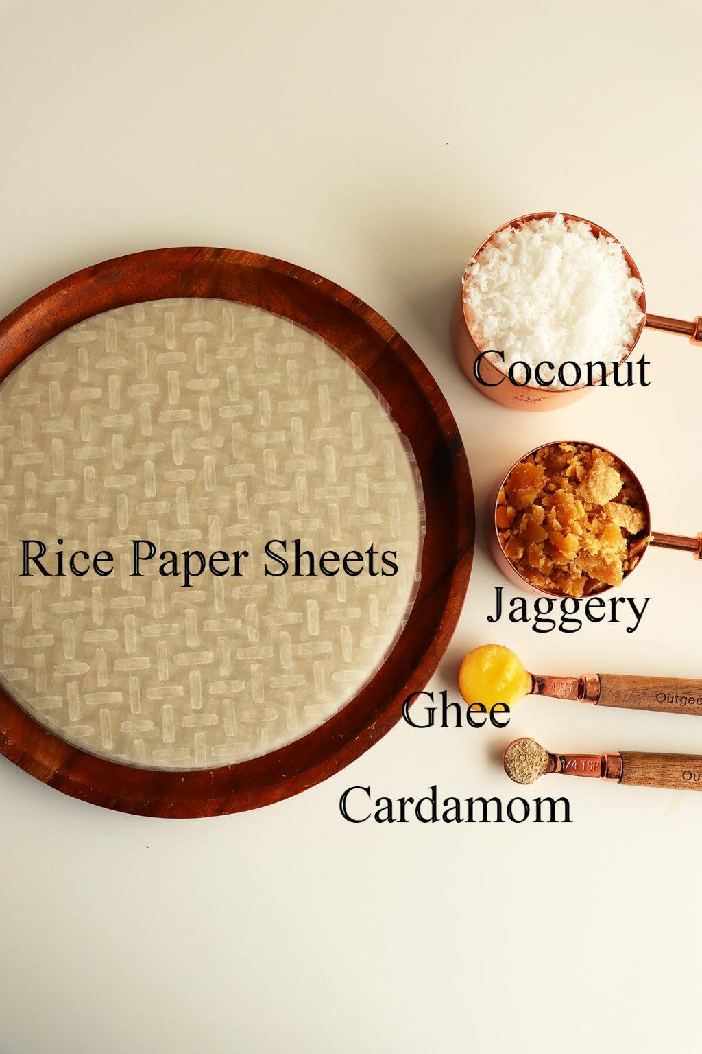 Rice Paper Modak Rolls Recipe