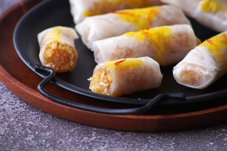 Rice Paper Modak Rolls Recipe