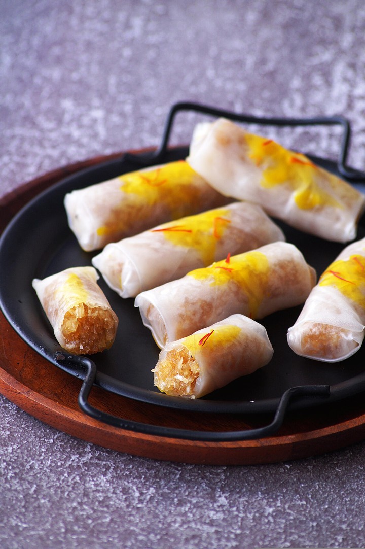 Rice Paper Modak Rolls Recipe