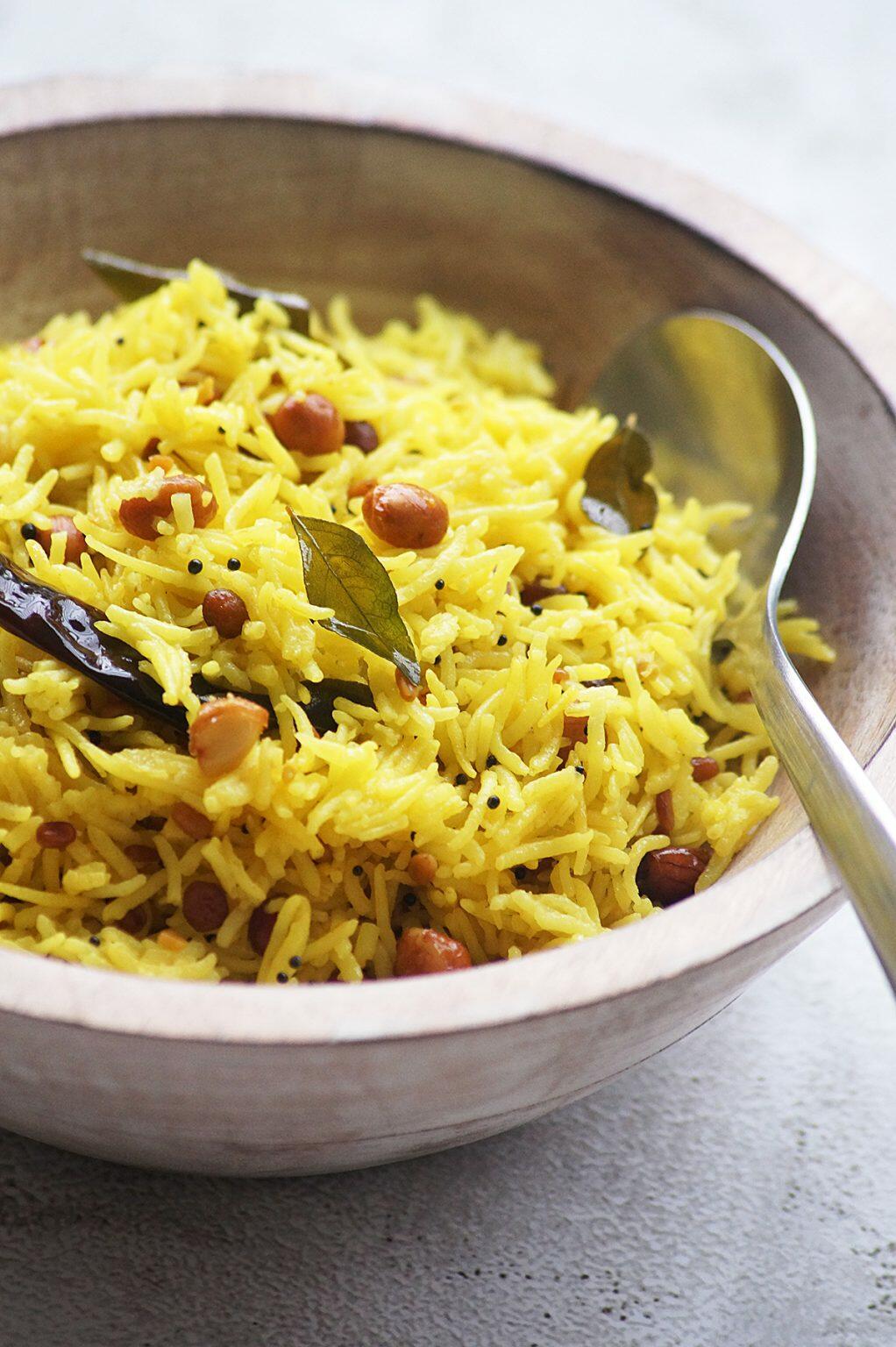 Instant Pot Lemon Rice - Blend with Spices