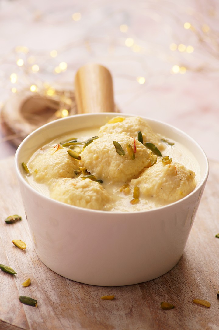 Easy Rasmalai - Blend with Spices