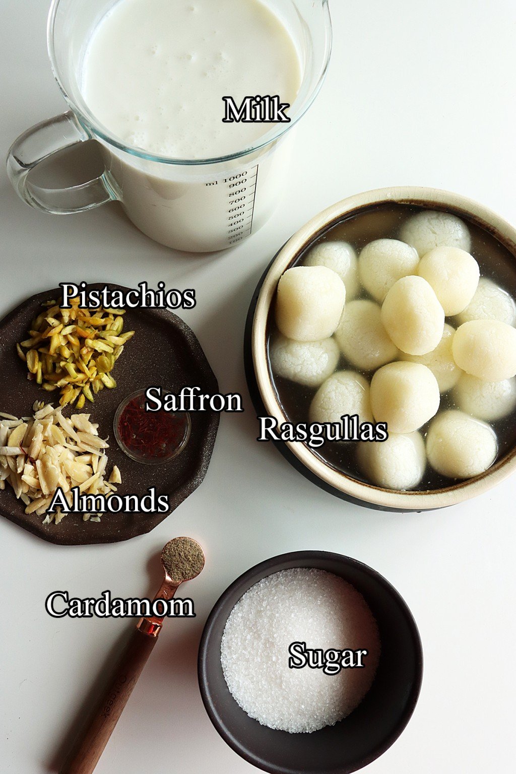 Easy Rasmalai - Blend with Spices