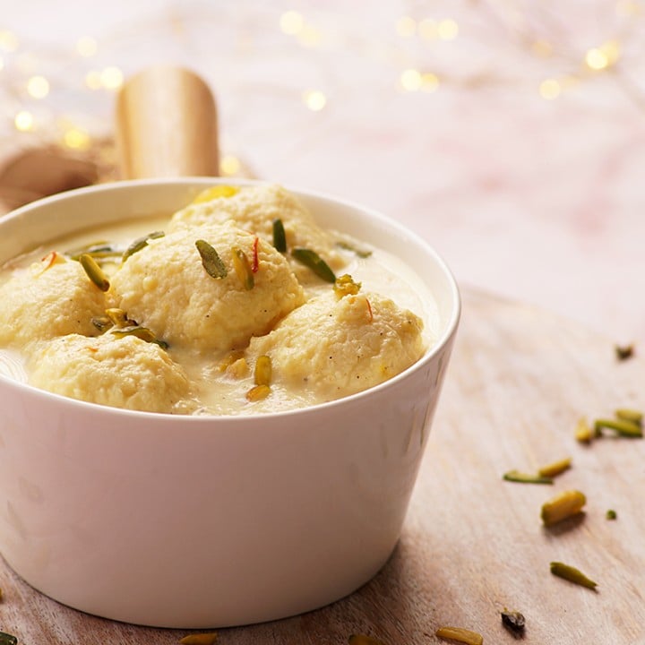 Easy Rasmalai - Blend with Spices