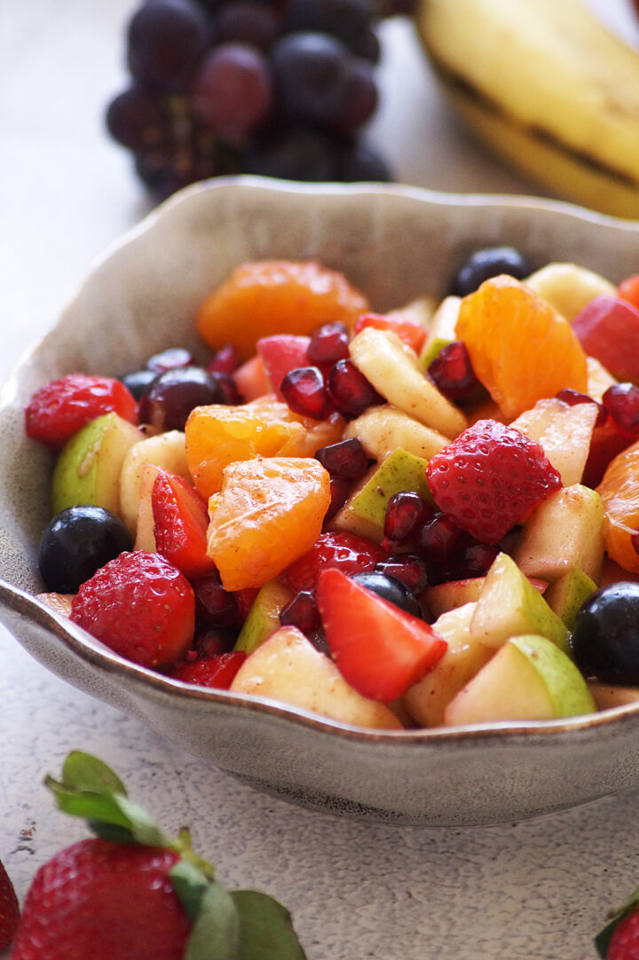 Fruit Chaat (Indian Fruit Salad) - Blend with Spices