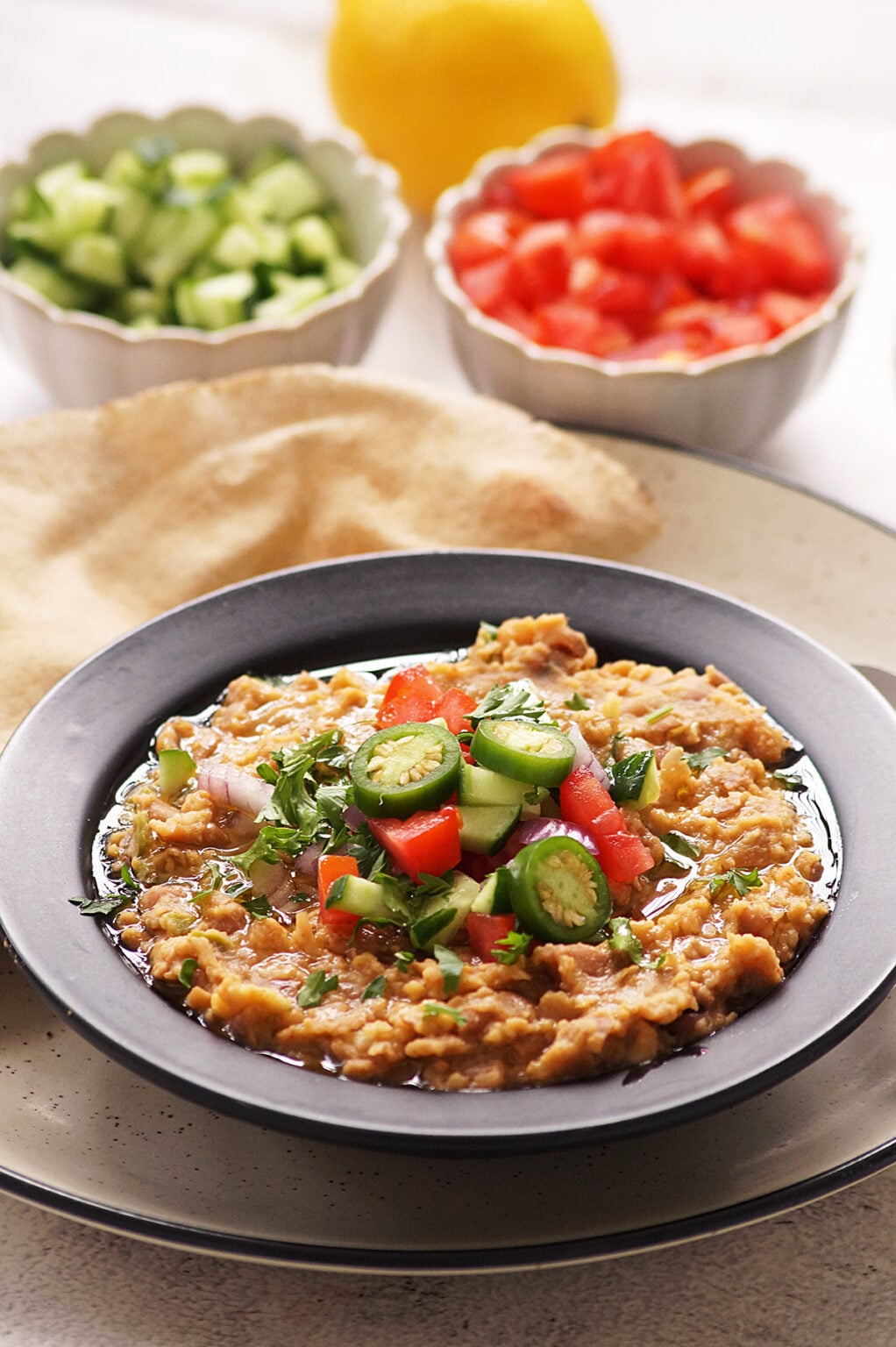Ful Medames (Egyptian Fava Beans) - Taste of Kuchaman