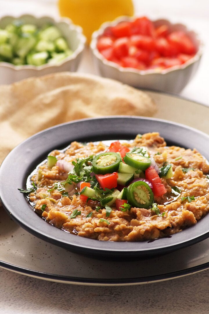 Ful Medames (Egyptian Fava Beans) - Taste of Kuchaman